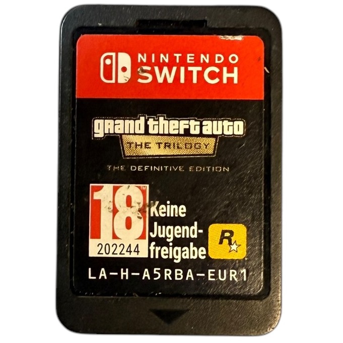 Pre-owned Grand Theft Auto: The Trilogy (Switch, Cart Only) - Own4Less